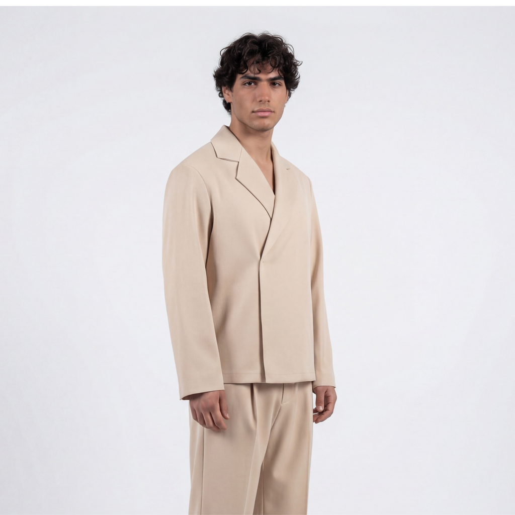 Long Sleeves Set - Beige – ALBER